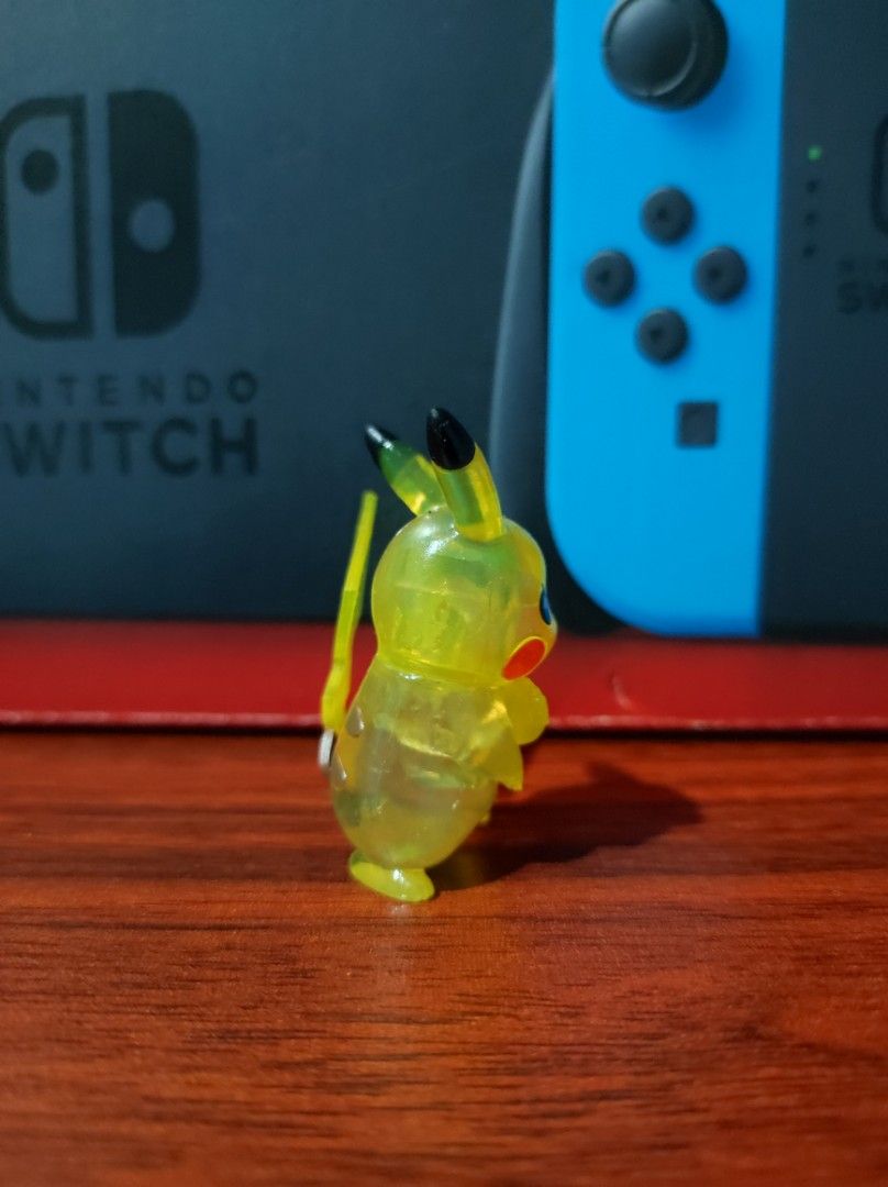 TOMY Pokemon Clear Figure - Pikachu (Z-Move Pose), Hobbies & Toys, Toys ...