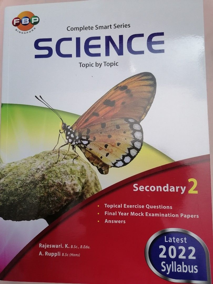 Topic By Topic Science Secondary 2: Complete Smart Series Latest MOE ...