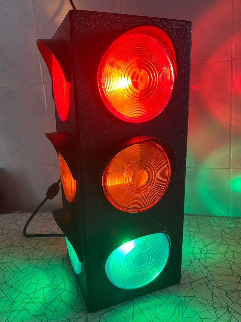 Traffic light lamp, Furniture & Home Living, Lighting & Fans, Lighting ...