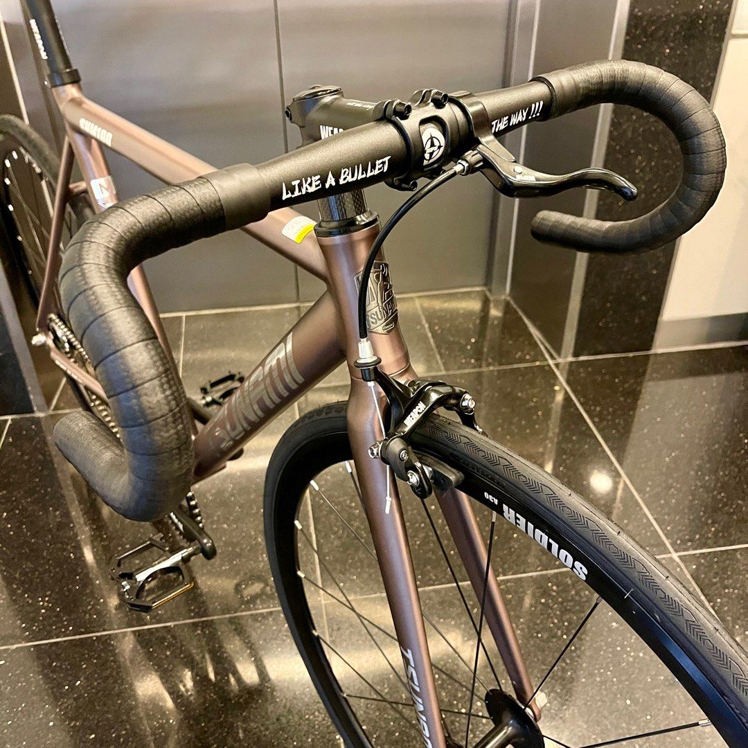 Tsunami fixie bike/frame set $330/complete bike $659/fixie gear bike ...