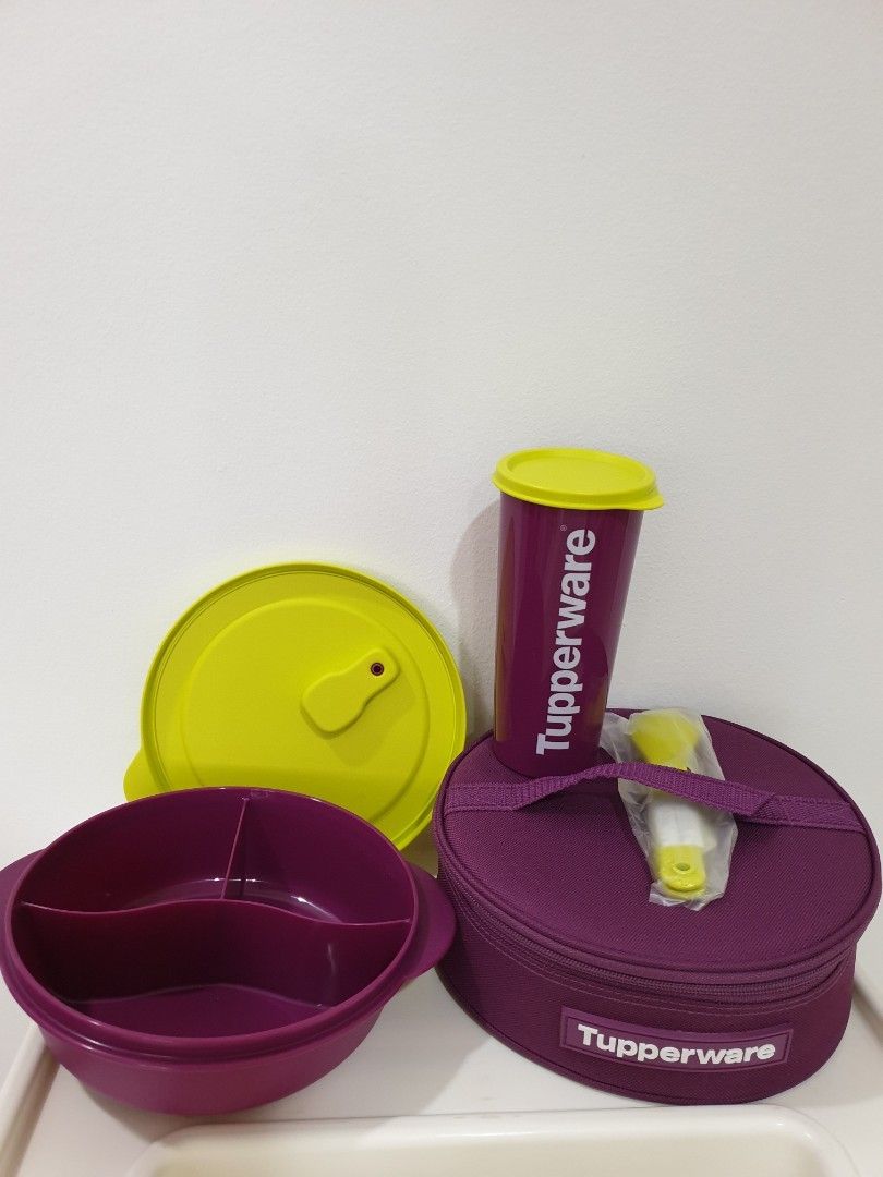 Tupperware Lunch Box Microwave Oven, Furniture & Home Living ...