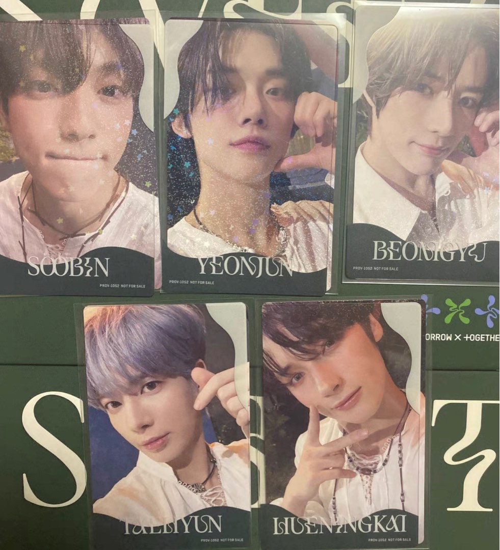 TXT SWEAT WEVERSE WVS JAPAN POB PHOTOCARD PC, Hobbies & Toys ...