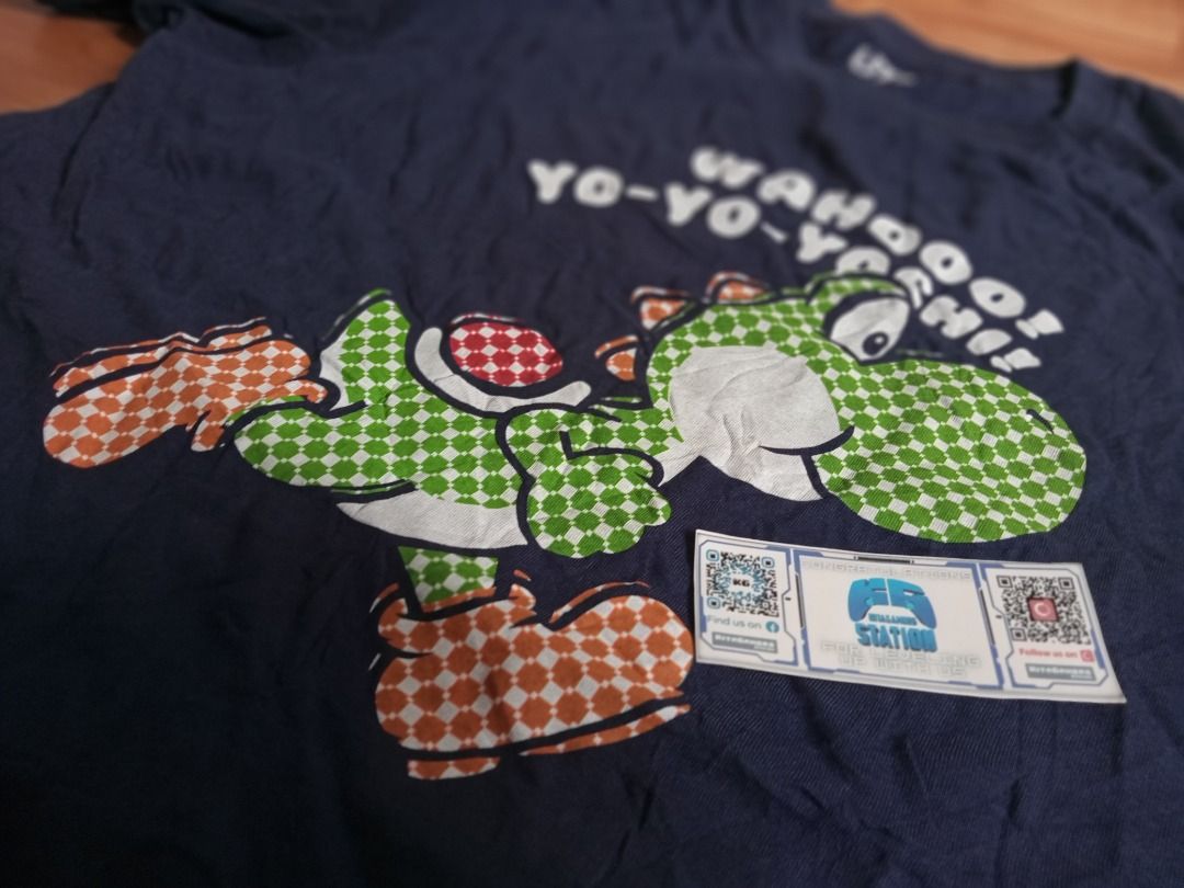 Uniqlo X Nintendo - Yoshi - M, Men's Fashion, Tops & Sets, Tshirts ...