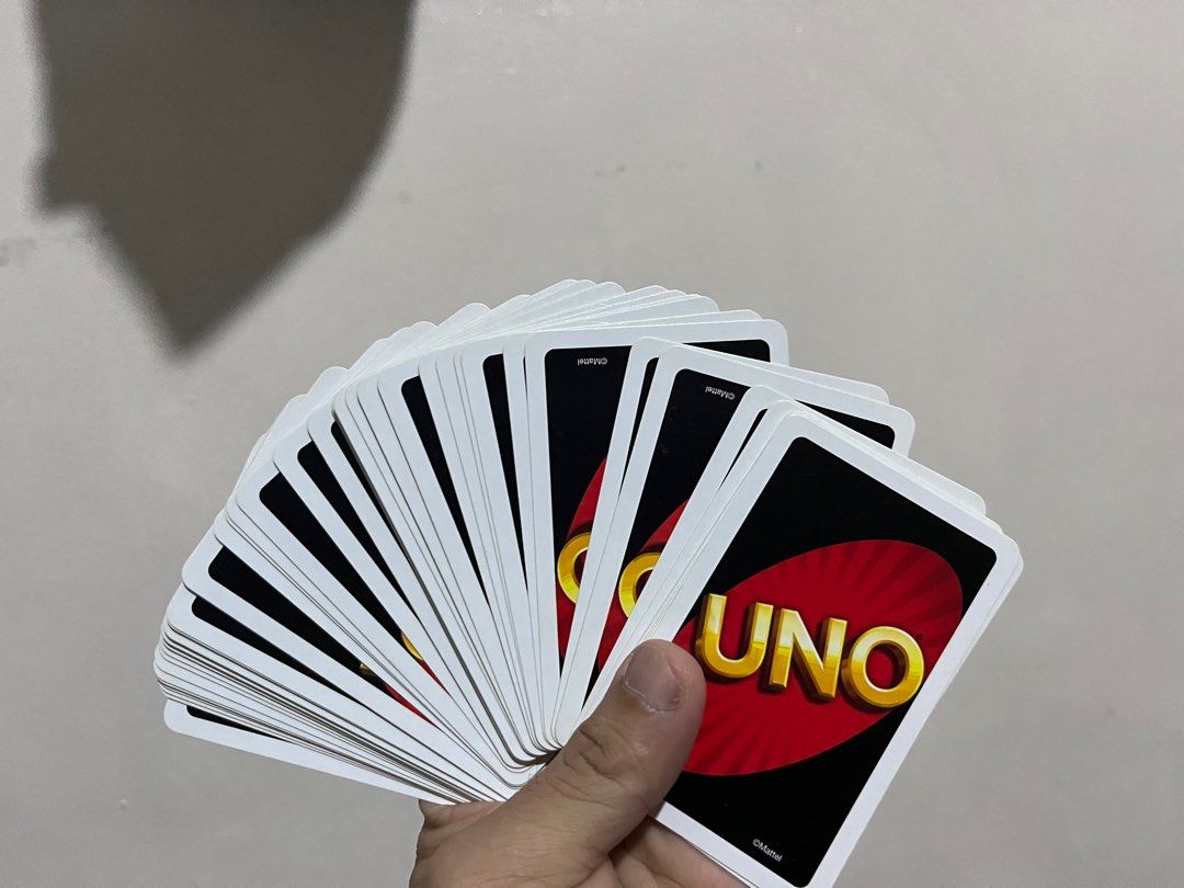 UNO Original Game Cards, Hobbies & Toys, Toys & Games on Carousell
