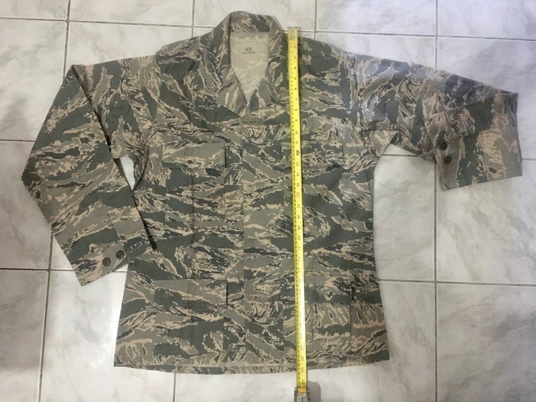 USAF tiger stripe abupat, Men's Fashion, Coats, Jackets and Outerwear ...