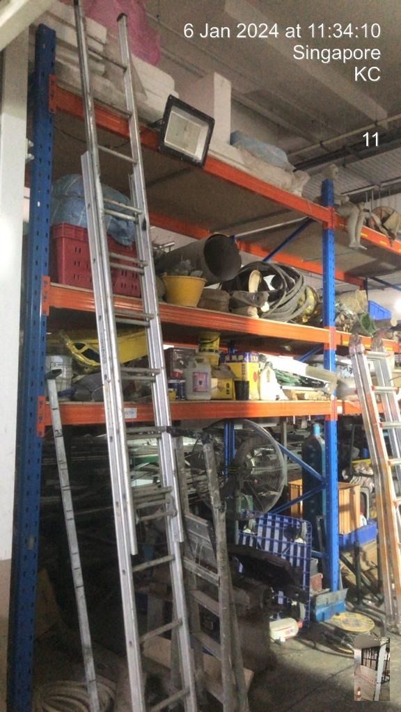 Used Heavy Duty Racking, Furniture & Home Living, Furniture, Shelves ...