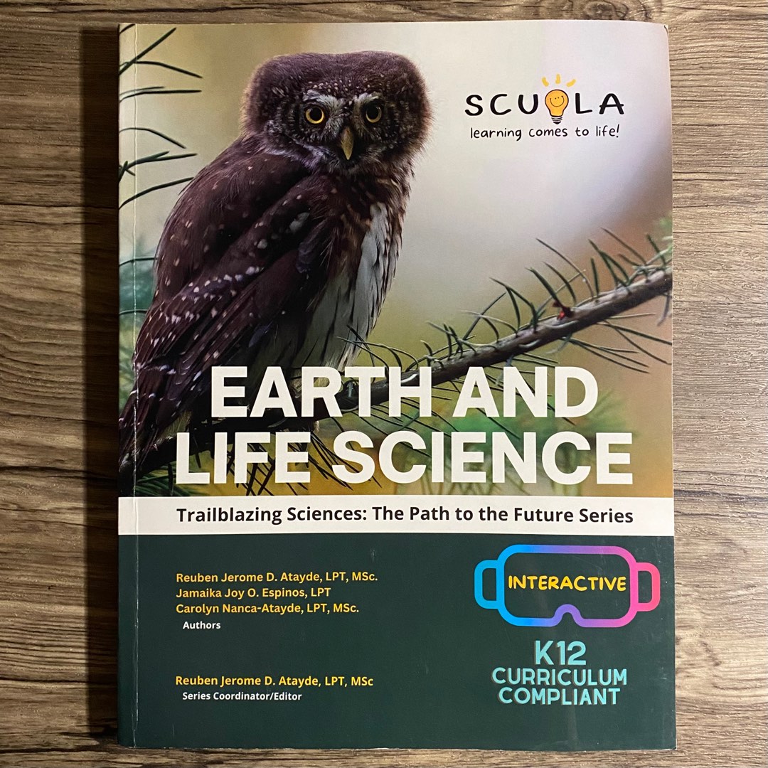 UST SHS Earth and Life Science- ELS Book 2022, 1st Edition, Hobbies ...