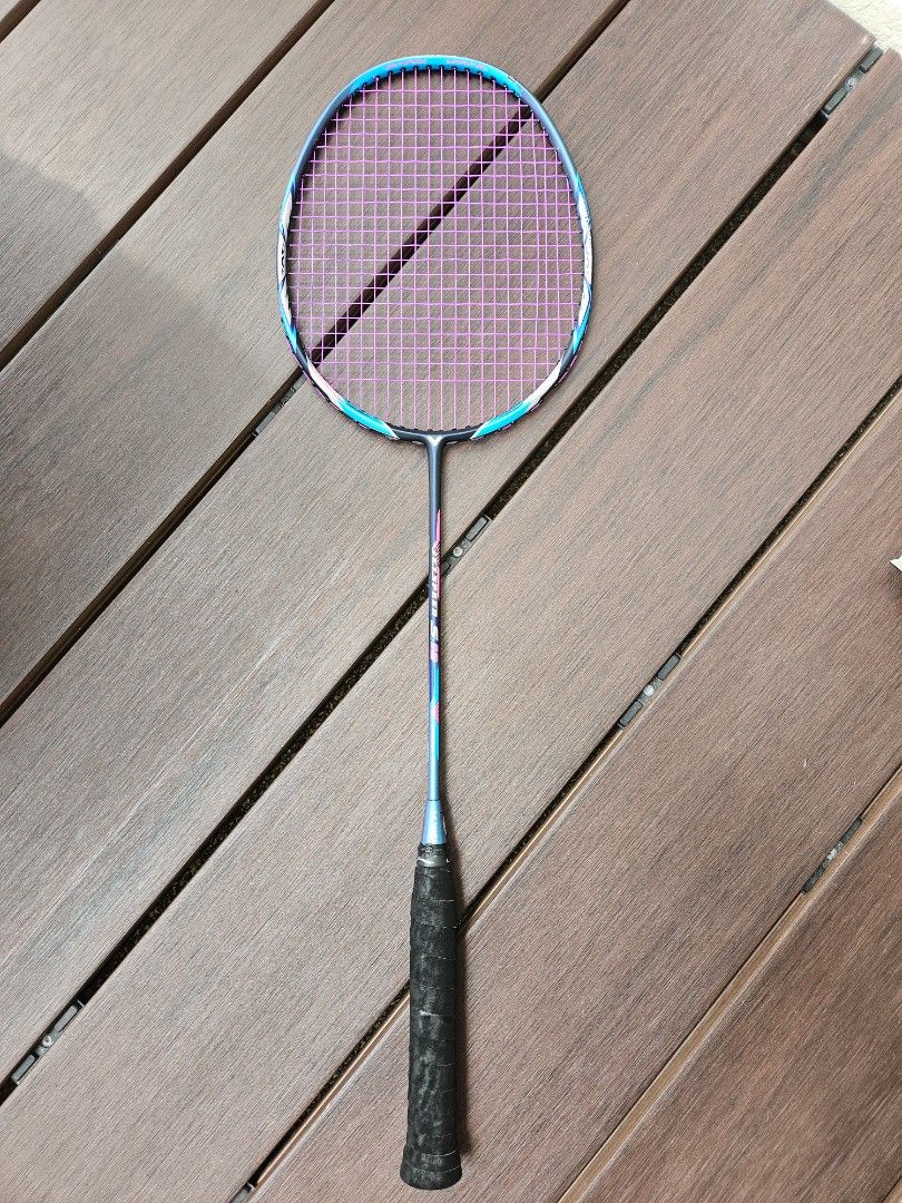 Victor jetspeed s12 badminton racket, Sports Equipment, Sports & Games ...