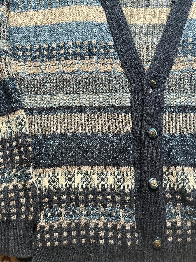Vintage Bresci Knitted Cardigan (Made in Italy), Men's Fashion, Coats ...