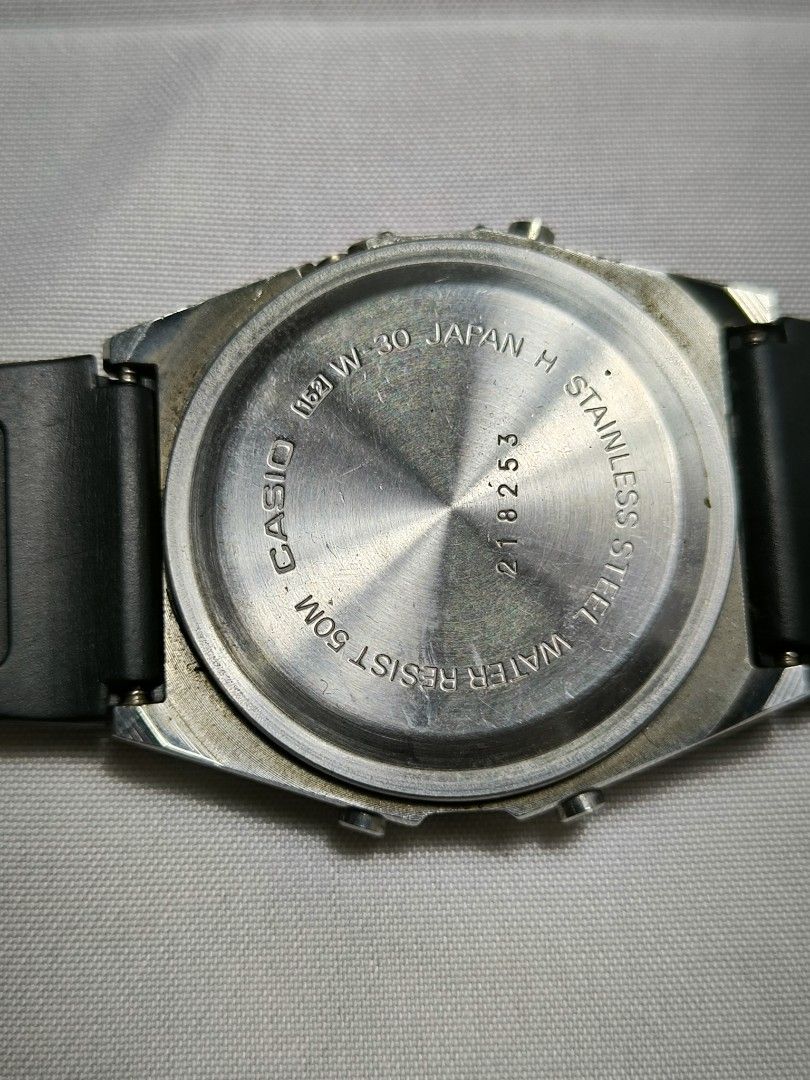 Vintage Casio W-30 Module 152, Men's Fashion, Watches & Accessories ...