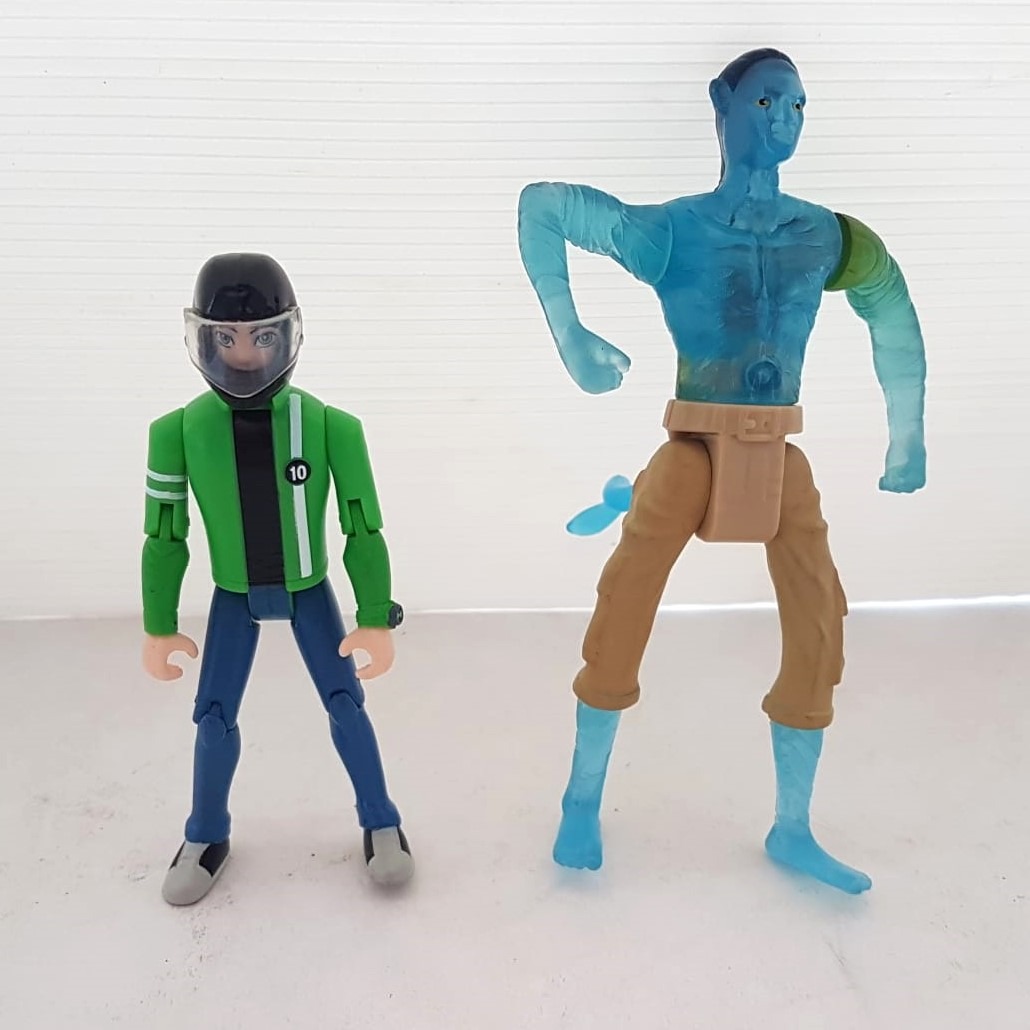 Vintage Figures, 2 Action Figures for $10, Original, Ben Tennyson from ...