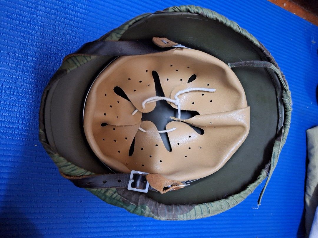 Vintage German Army Helmet Cover Mens Fashion Watches And Accessories Cap And Hats On Carousell
