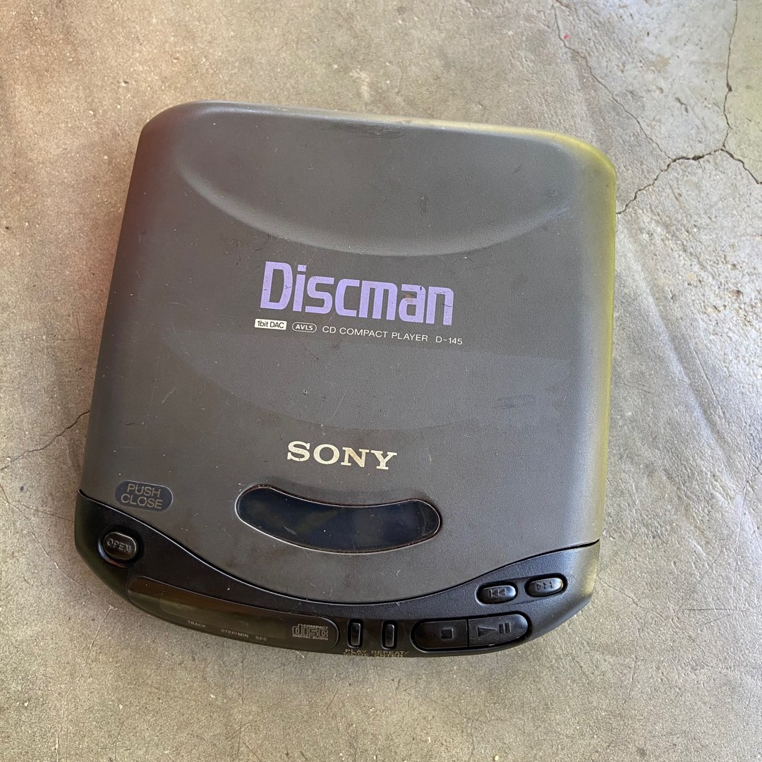 Vintage Sony Discman, Audio, Portable Music Players on Carousell