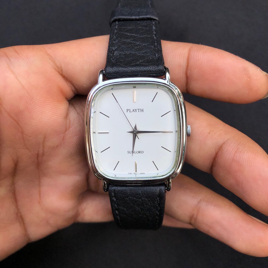 Vintage Sunlord Playth Tank Japan Seiko (SOLD), Men's Fashion, Watches ...