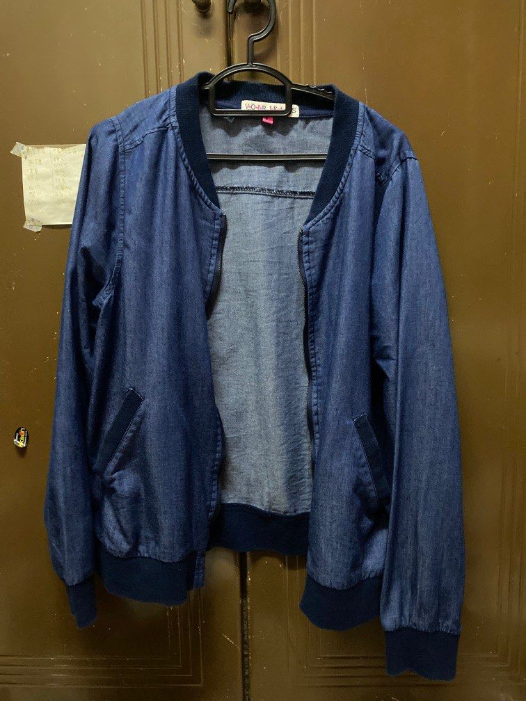 Voir Jeans denim jacket, Women's Fashion, Coats, Jackets and Outerwear ...