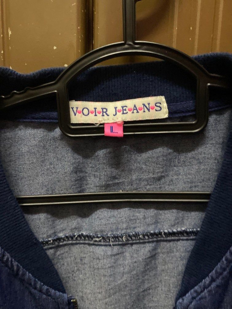 Voir Jeans denim jacket, Women's Fashion, Coats, Jackets and Outerwear ...