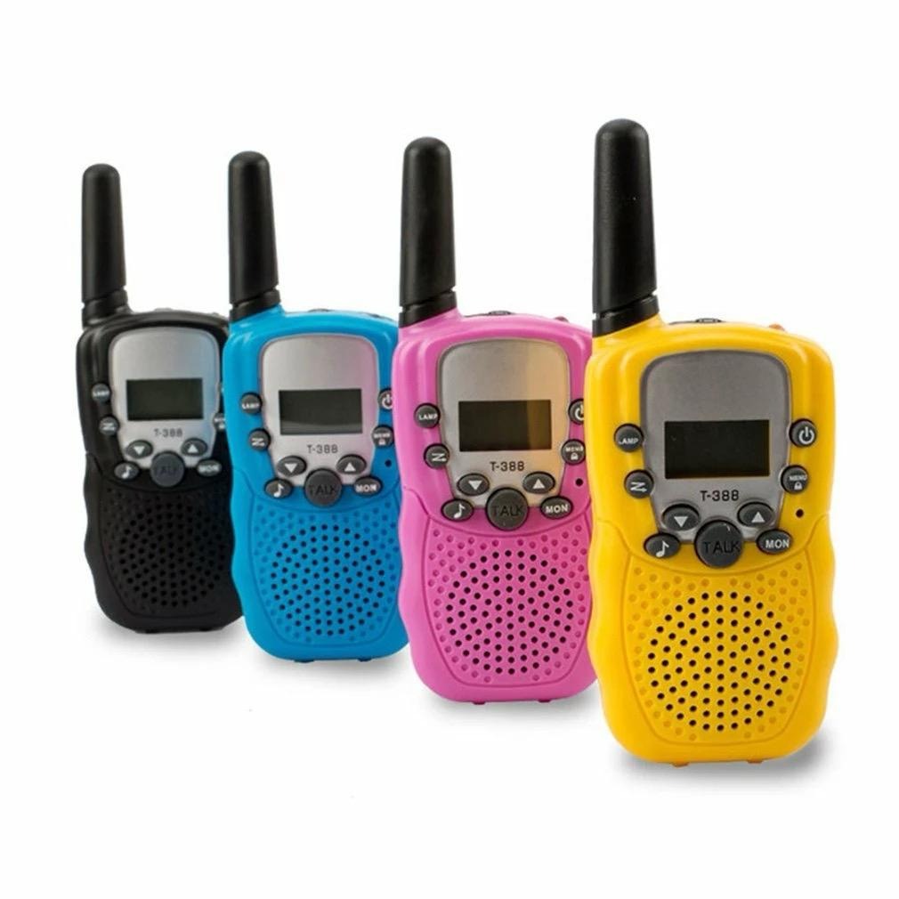 Walkie talkie 22 channels push to talk LCD screen range 3 to 5 km gift ...