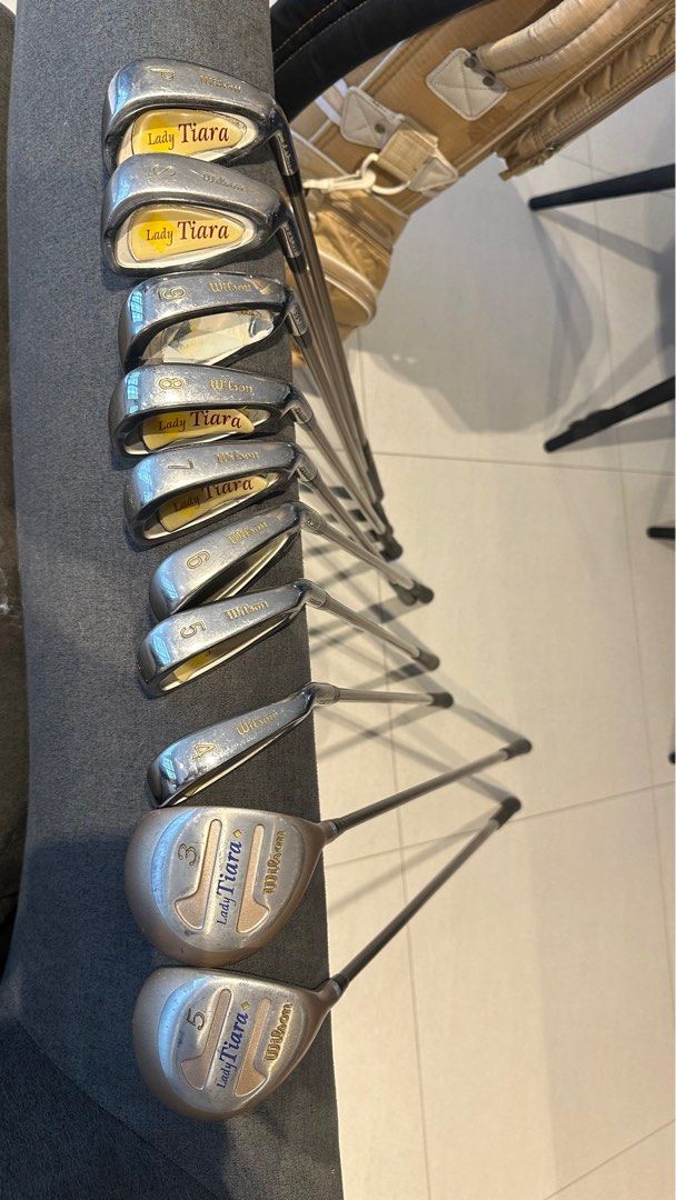 Wilson Ladies Tiara (Female) Golf Set, Sports Equipment, Sports & Games ...