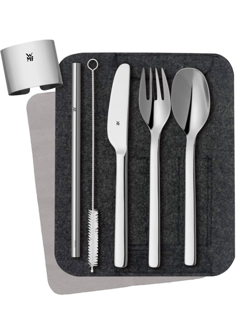 WMF Cutlery Set My2Go 8-piece stainless steel Reusable travel set ...
