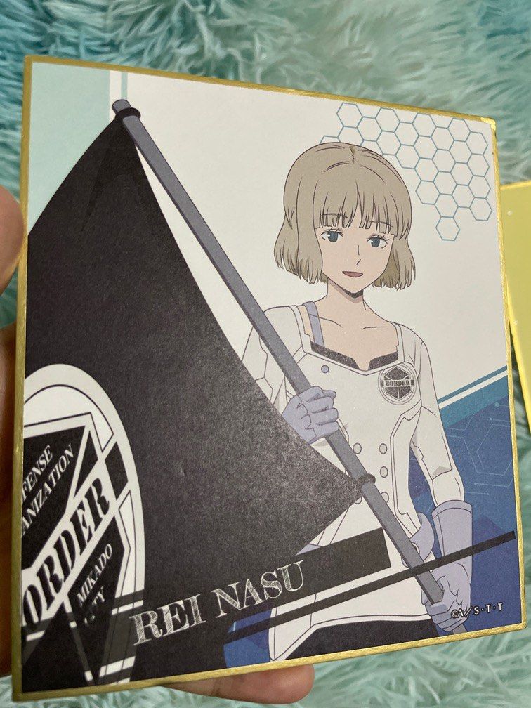 World trigger shikishi artboard osamu mikumo rei nasu, Hobbies & Toys ...