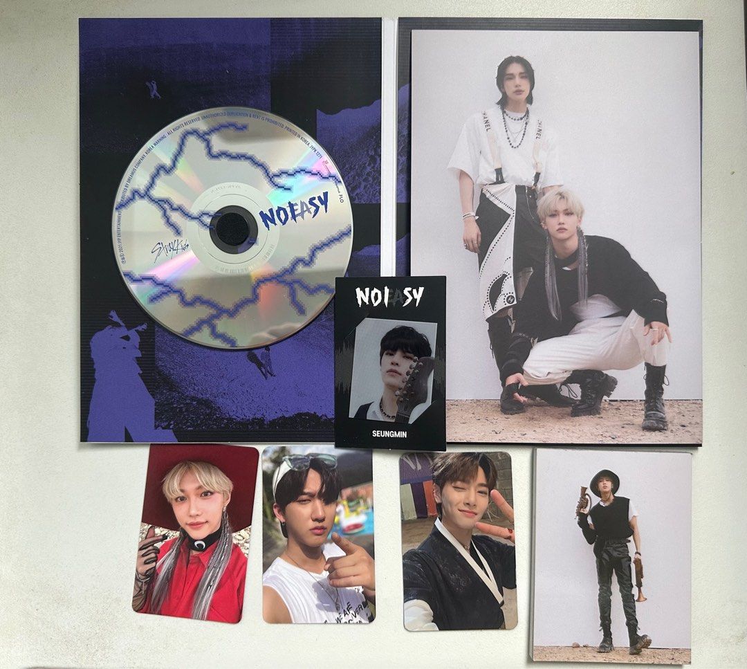 URGENT WTS/LFB unsealed stray kids noeasy album and pcs, Hobbies & Toys ...