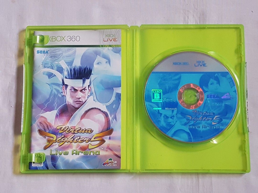 XBOX 360 Virtua Fighter 5 Live Arena, Video Gaming, Video Games, Xbox ...