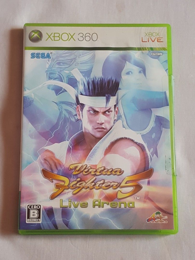XBOX 360 Virtua Fighter 5 Live Arena, Video Gaming, Video Games, Xbox ...