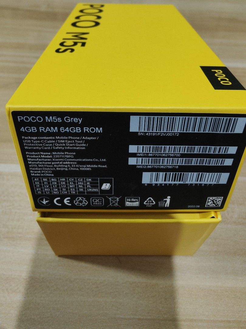 Xiaomi POCO M5s Grey Grey 64 GB, Mobile Phones & Gadgets, Mobile Phones ...