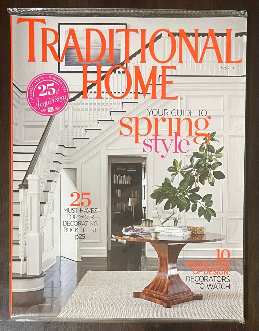 Your Guide to Spring Style (Traditional Home, May 2014), Hobbies & Toys ...