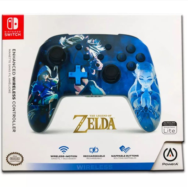 Zelda Midnight Rider Wireless Controller, Video Gaming, Gaming ...