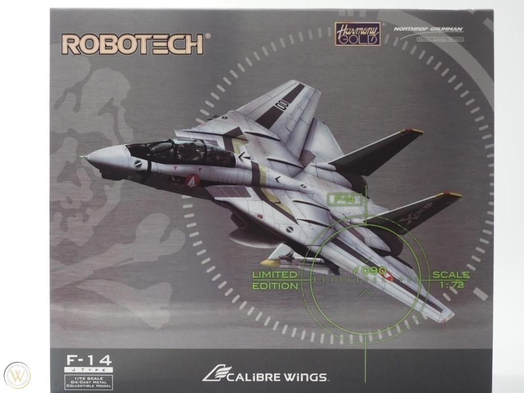 1/72 Calibre Wings Diecast F-14 Robotech F-14 S Type Hobby Master JC Wings, Hobbies & Toys, Toys ...