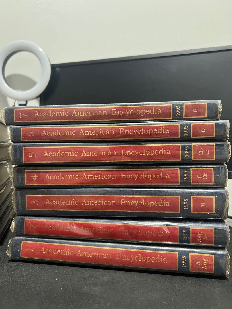 1995 Academic American Encyclopedia - 100th Anniversary Library Edition ...