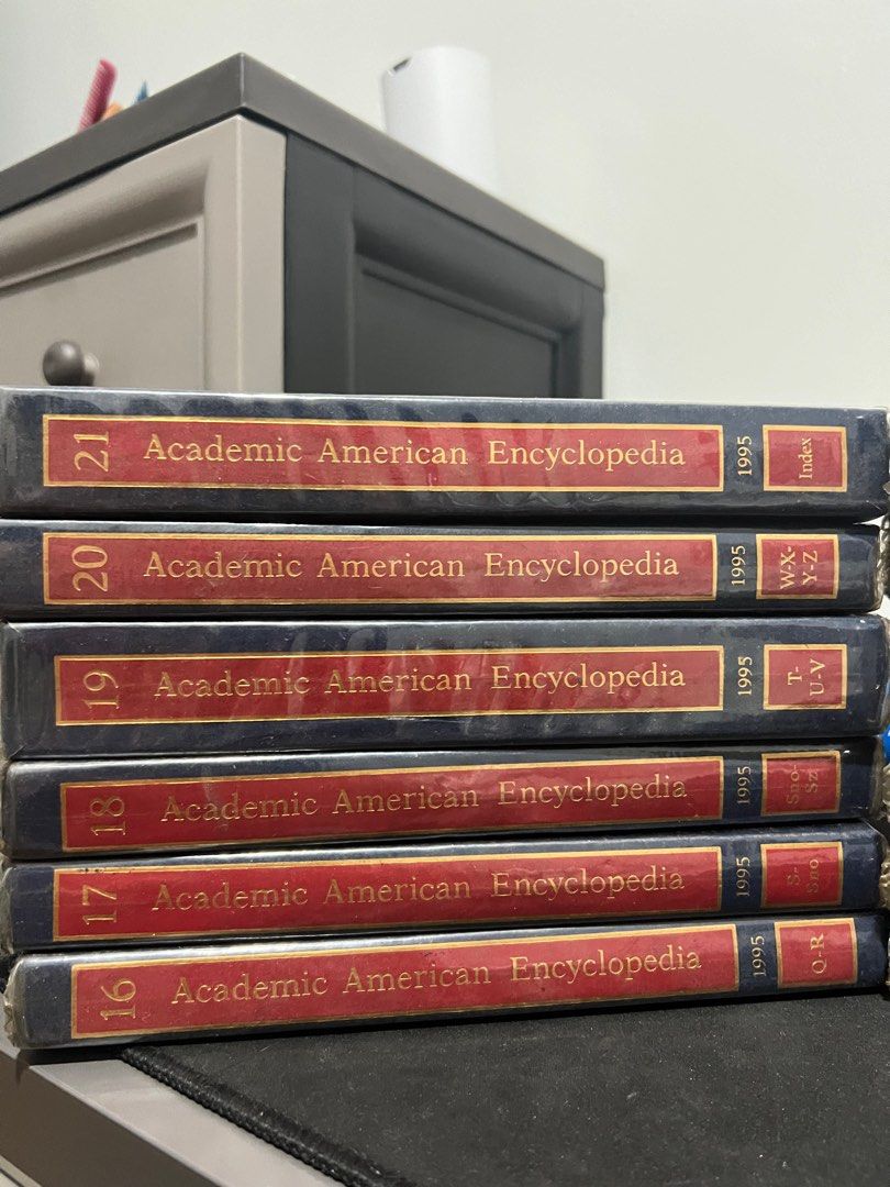 1995 Academic American Encyclopedia - 100th Anniversary Library Edition ...
