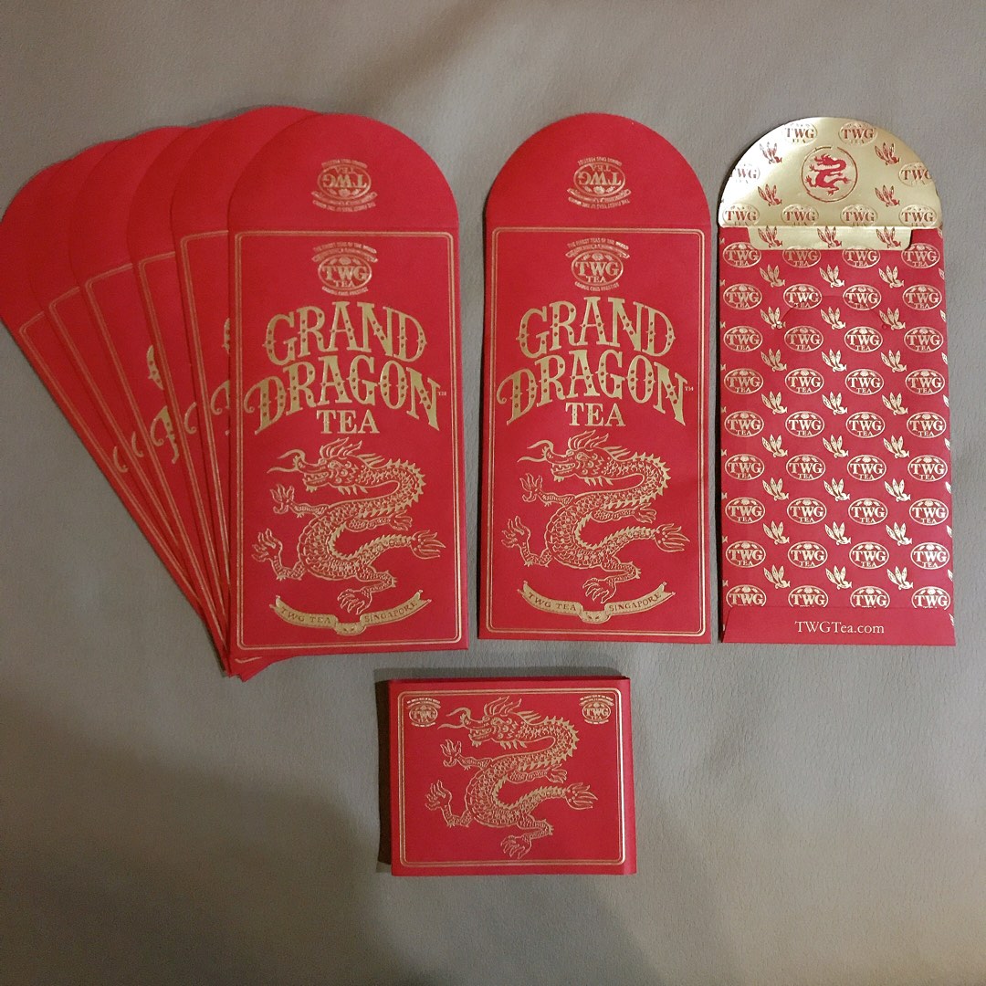 2024 TWG dragon red packet angbao red packets, Hobbies & Toys ...