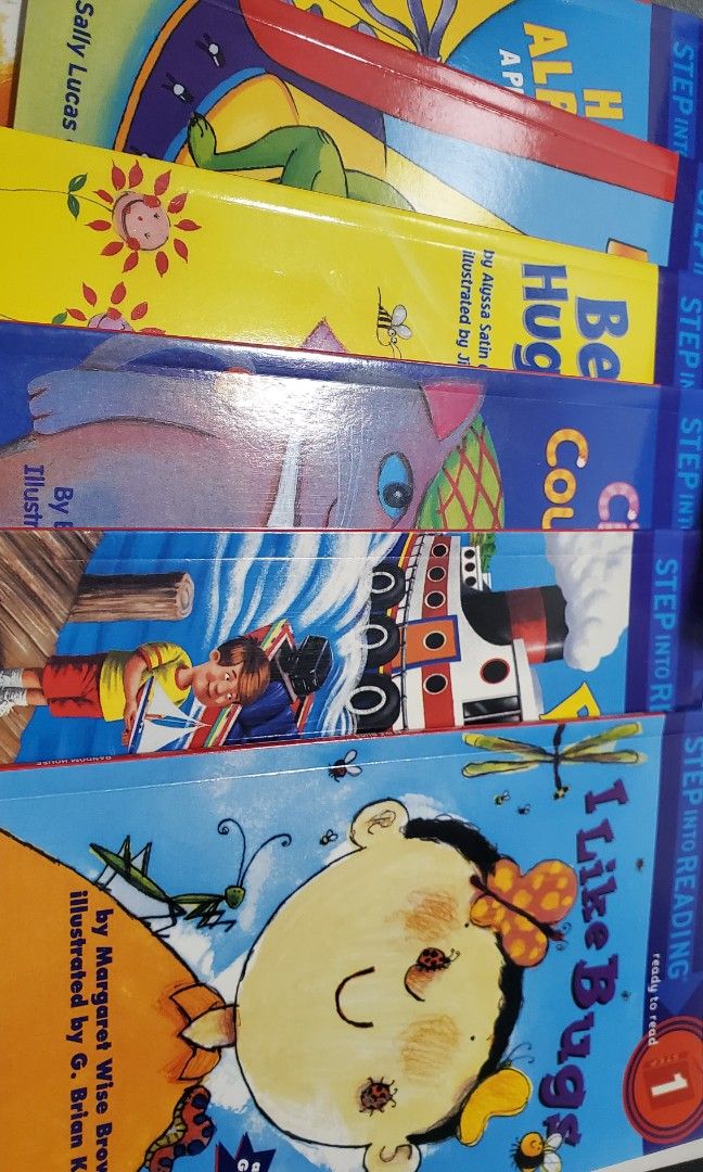 Level 1 Step into reading - 28 books, 興趣及遊戲, 書本 & 文具, 小說 & 故事書 - Carousell