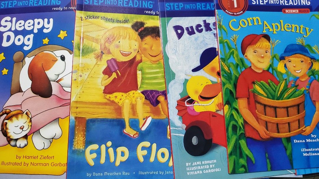 Level 1 Step into reading - 28 books, 興趣及遊戲, 書本 & 文具, 小說 & 故事書 - Carousell