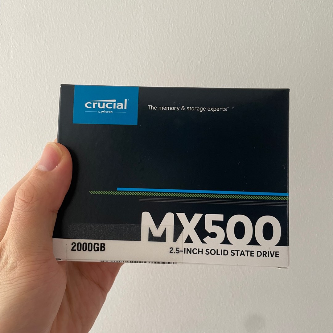2TB Crucial MX500 SATA SSD, Computers & Tech, Parts & Accessories, Hard Disks & Thumbdrives on ...