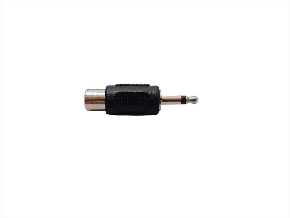 3.5mm (1/8inc) MALE TS MONO to 1-RCA FEMALE JACK ADAPTOR CONNECTOR ...