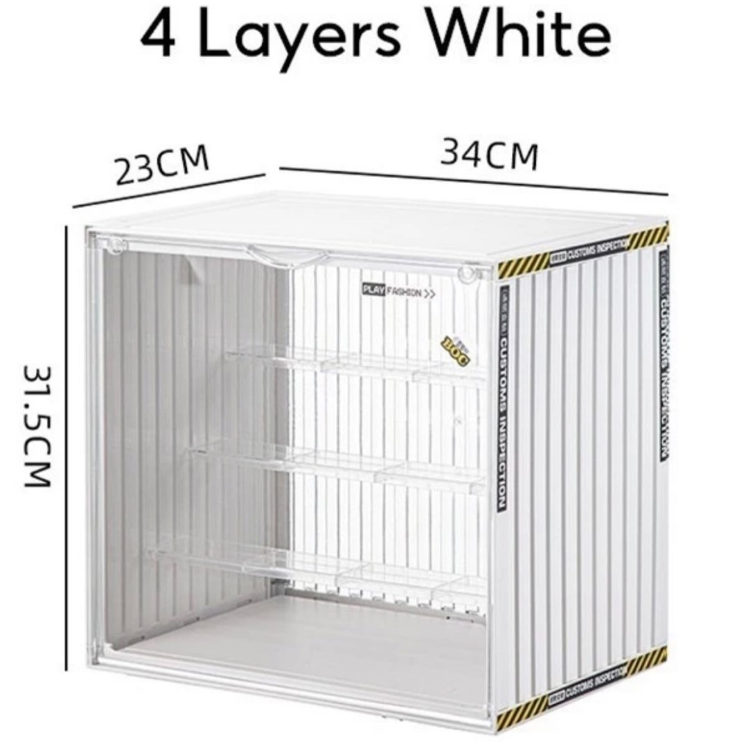 4 Layers Popmart Display Box, Furniture & Home Living, Home Improvement ...