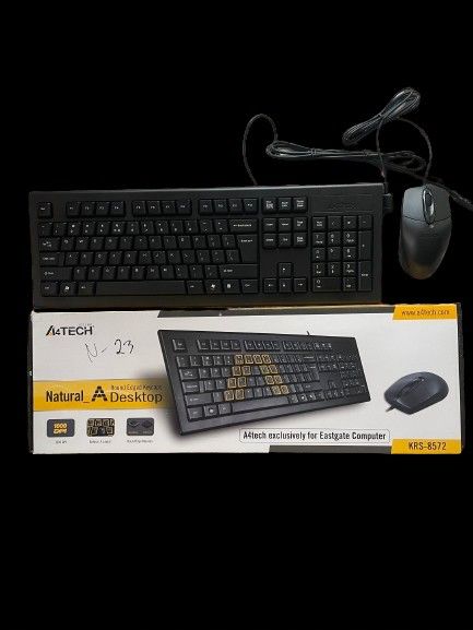 A4 TECH KEYBOARD & MOUSE, Computers & Tech, Parts & Accessories, Computer Keyboard on Carousell