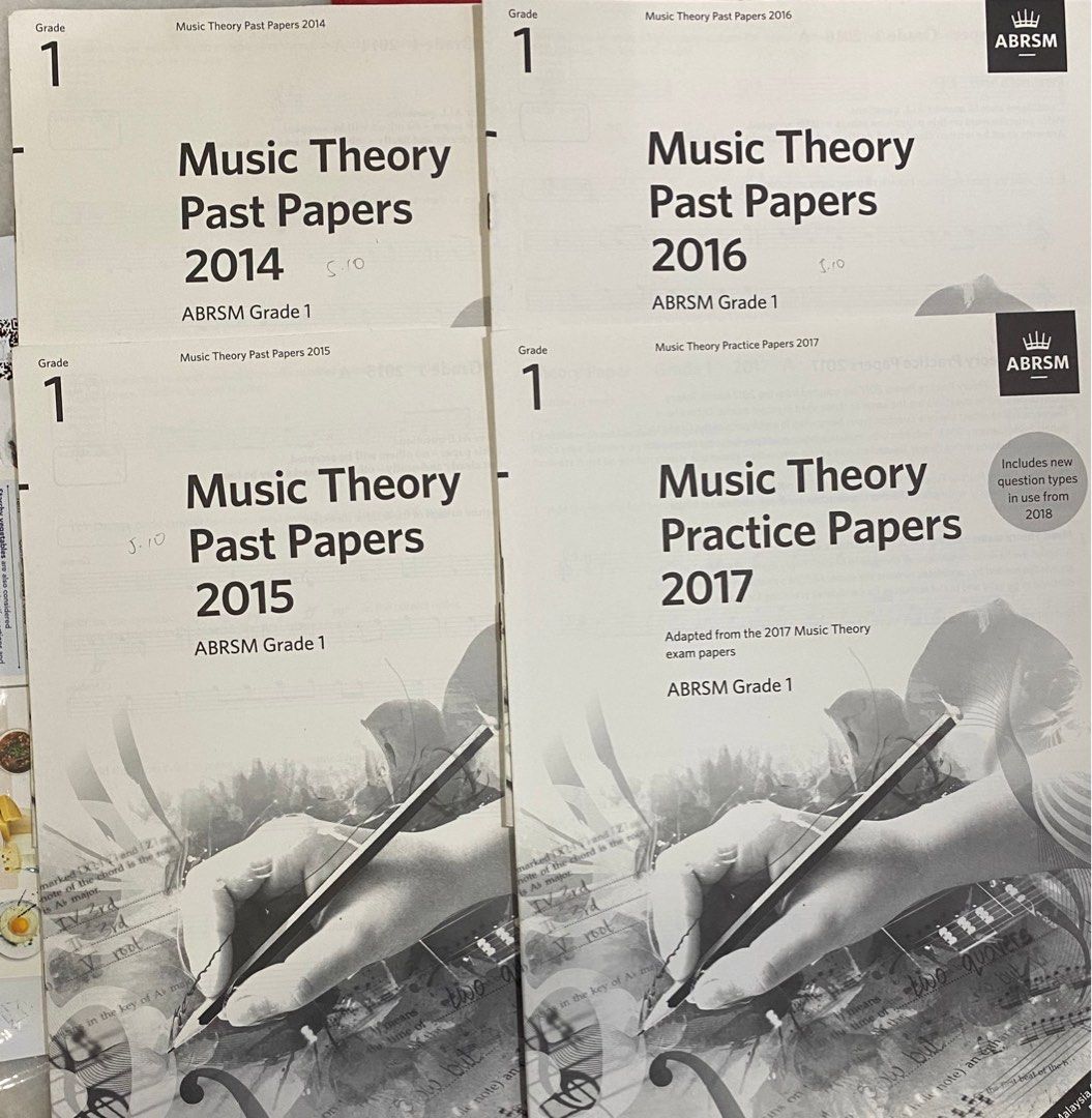 ABRSM grade 1 theory test paper, Hobbies & Toys, Books & Magazines ...