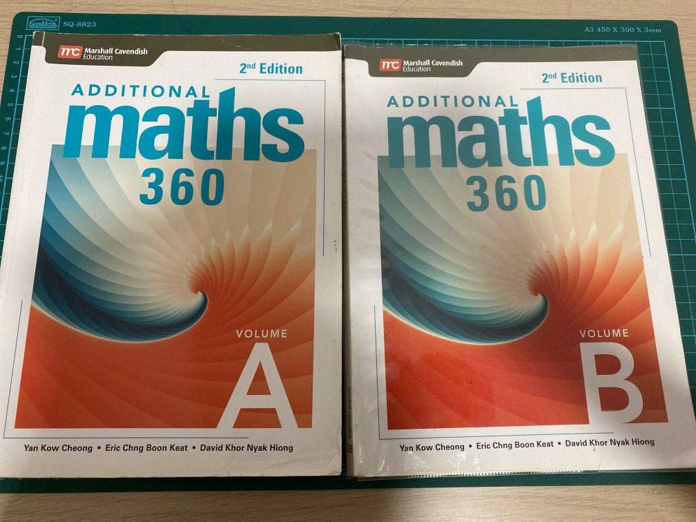 Additional Maths 360 textbook A & B, Hobbies & Toys, Books & Magazines ...