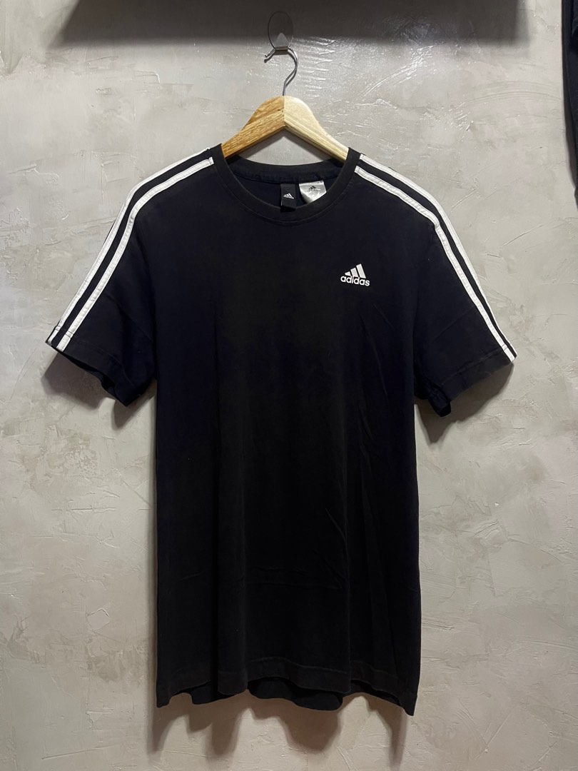 Adidas 3 lines shirt, Men's Fashion, Tops & Sets, Tshirts & Polo Shirts ...