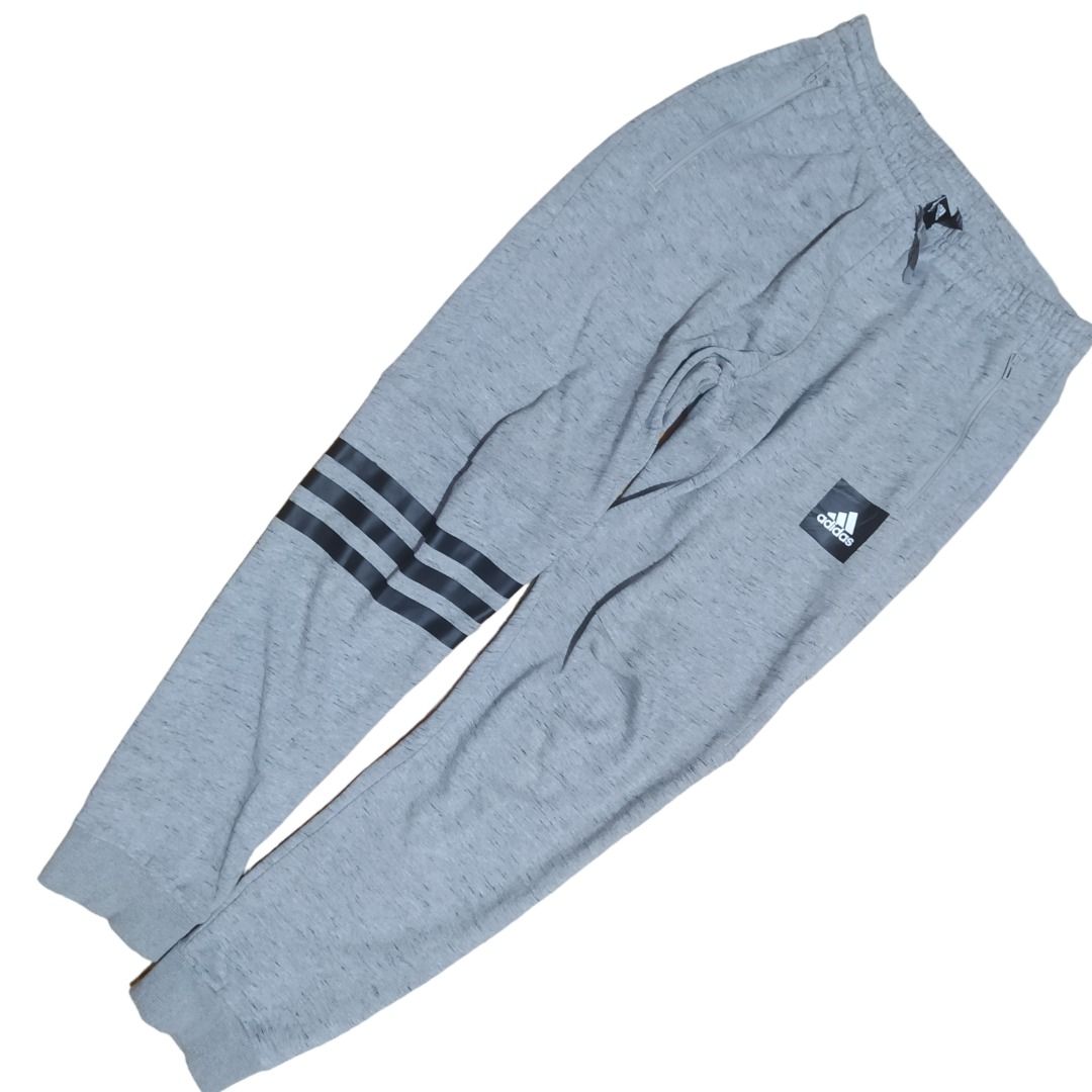 Adidas Three strifes jogger fleece pants, Men's Fashion, Bottoms ...