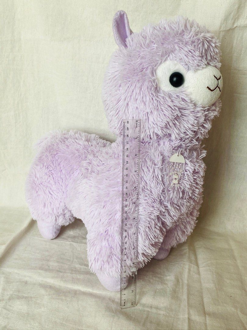 Alpacasso AlpacaAMUSE Pink & Lavender Fresh Soda 50ccm Large Plush ...