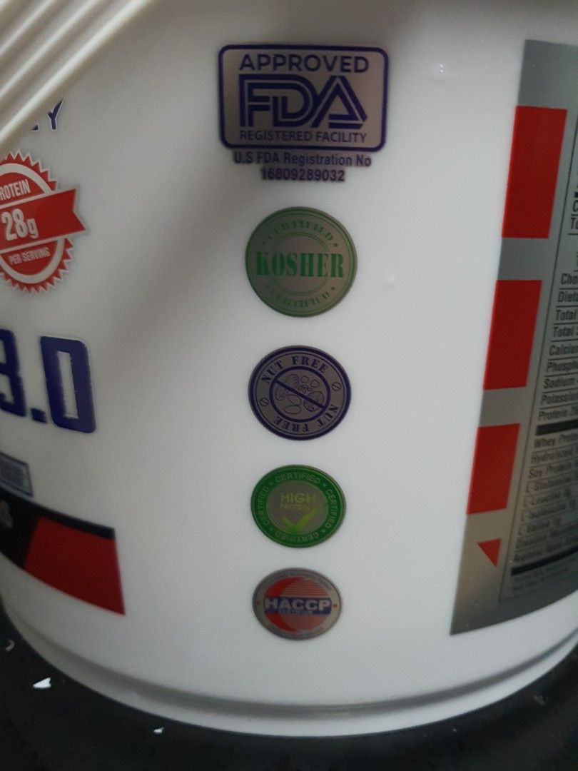 AMERICAN PHARMA WHEY ISOLATE 3.0, Health & Nutrition, Health ...