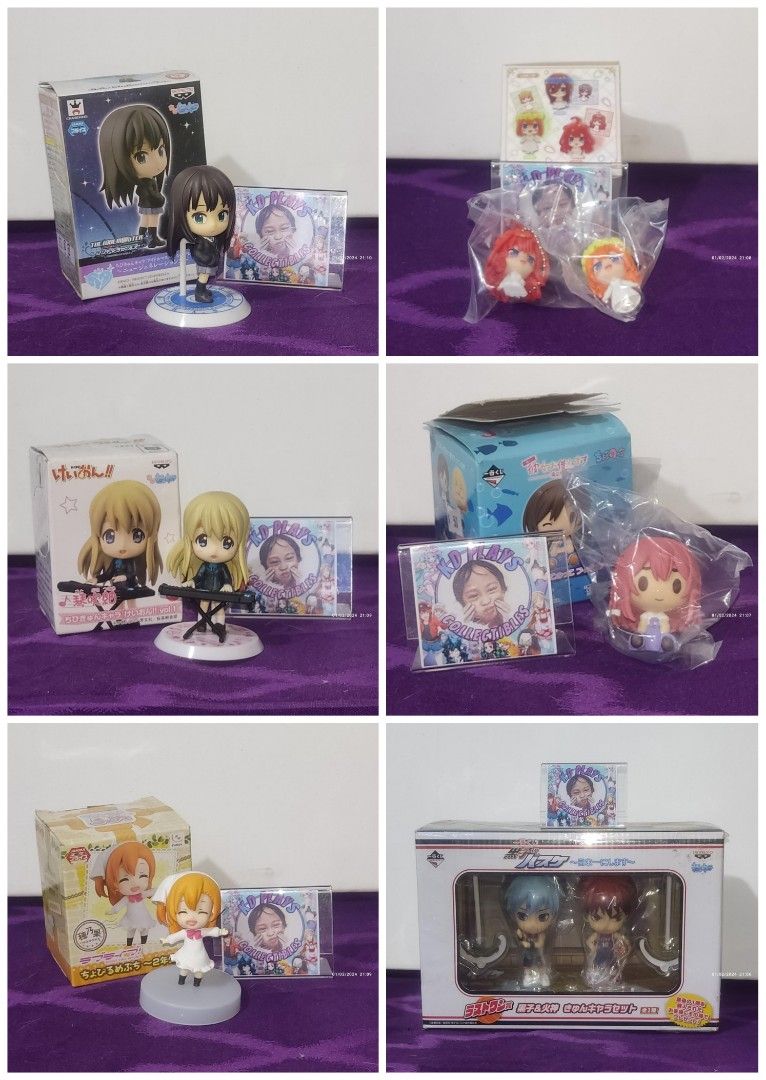 Anime Chibi Figures, Hobbies & Toys, Toys & Games on Carousell