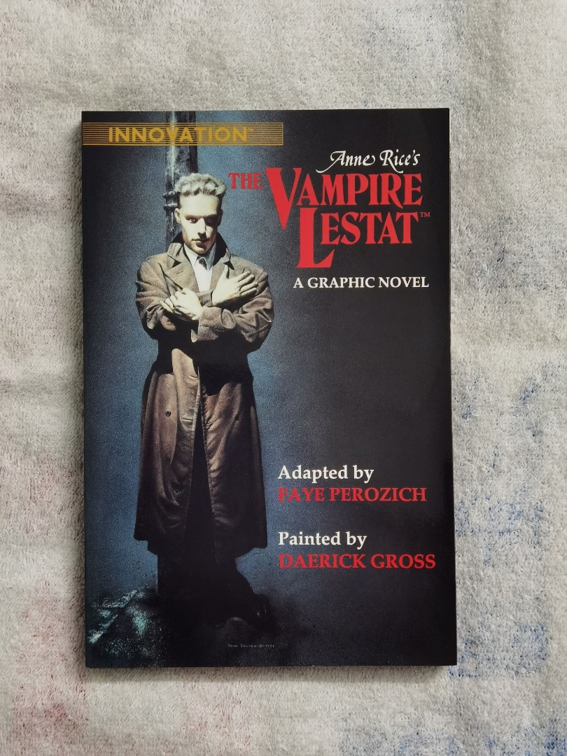 Anne Rice's THE VAMPIRE LESTAT Graphic Novel. Innovation Publication ...