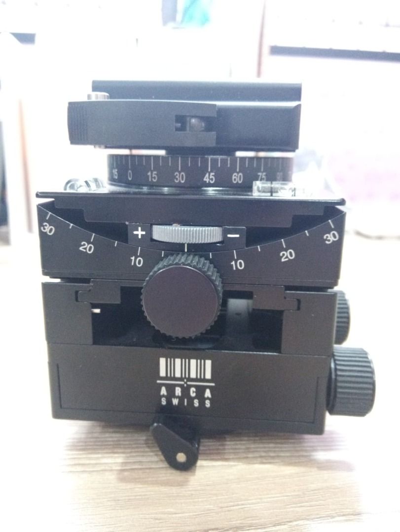 Arca Swiss C1 Cube Geared Head w / Arca Type Flip-Lock Quick Release ...