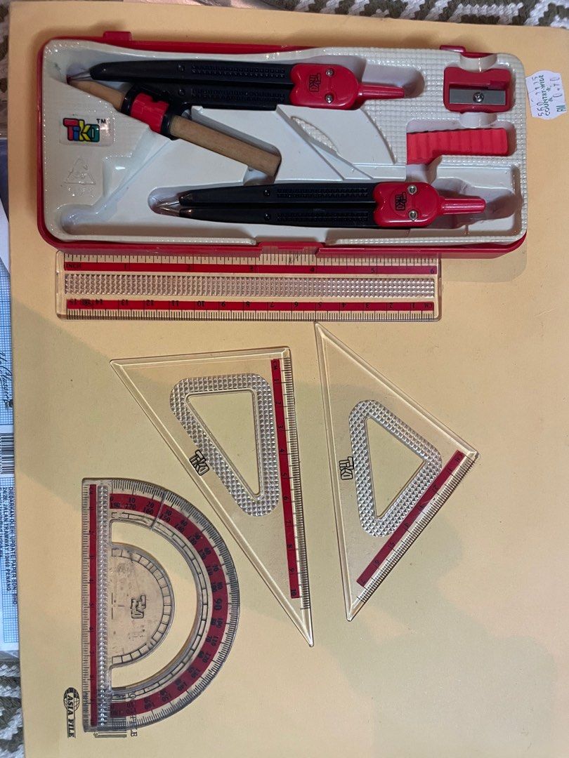 Assorted Maths Rulers Sets, Everything Else, Others on Carousell